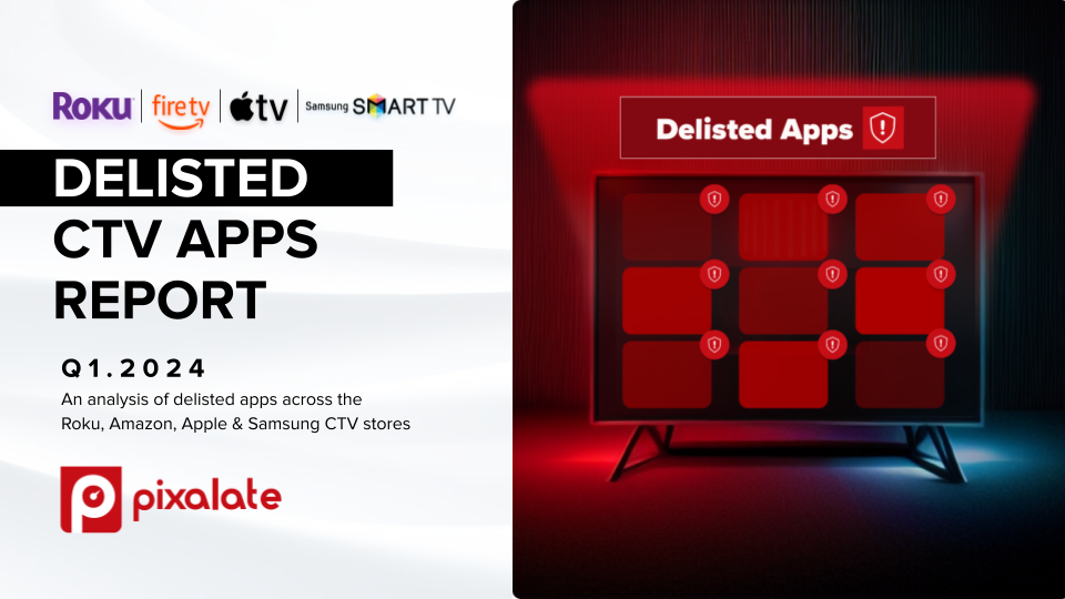 Pixalate's Q1 2024 Delisted CTV Apps Report